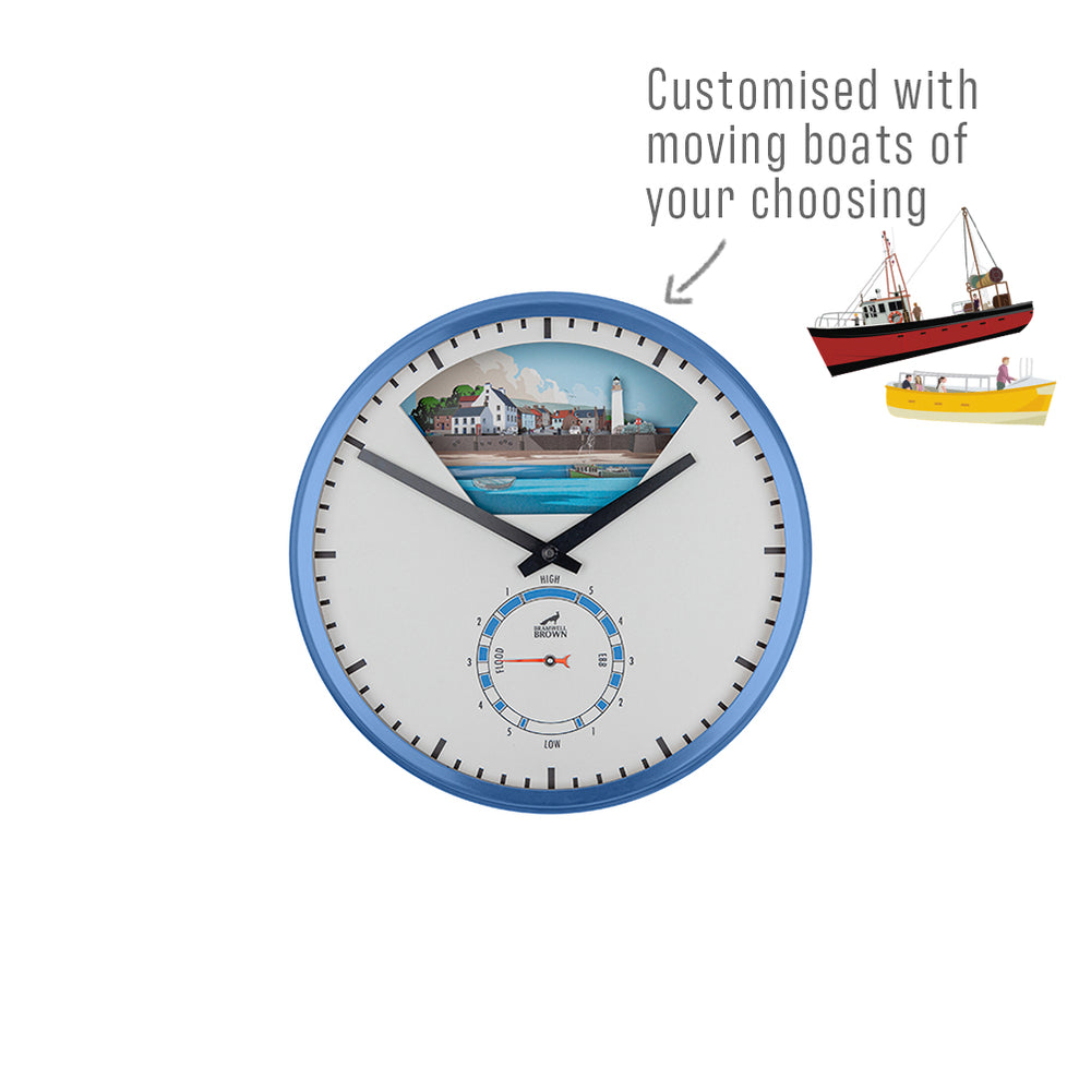 Bespoke Tide Clock – Bramwell Brown Art Clocks