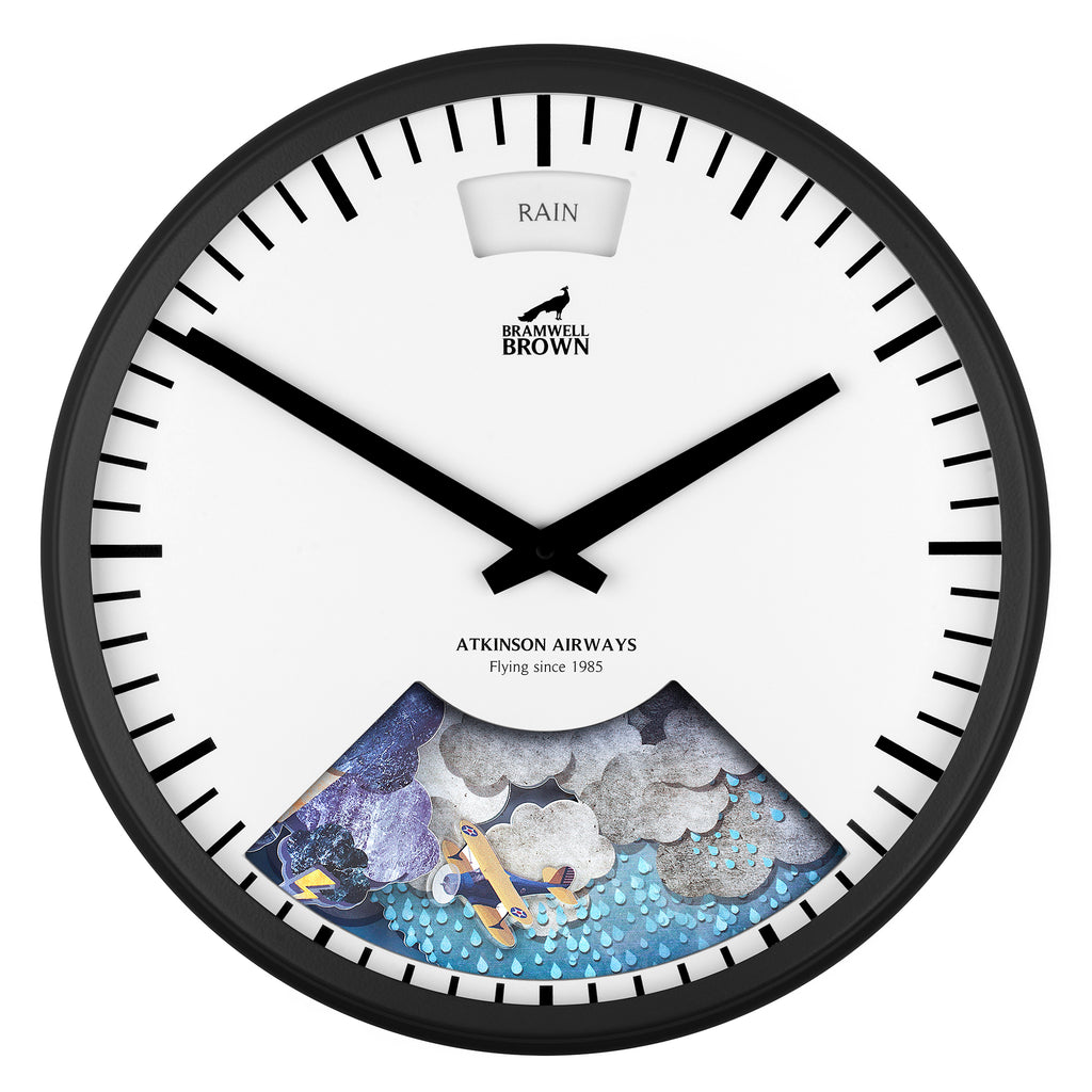 Bespoke Pilots Weather Clock – Bramwell Brown Art Clocks