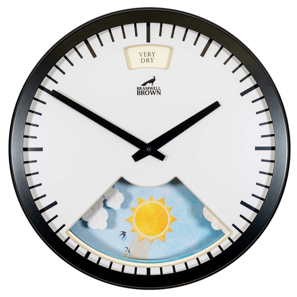 Giant Weather Forecasting Wall Clock – Bramwell Brown Art Clocks