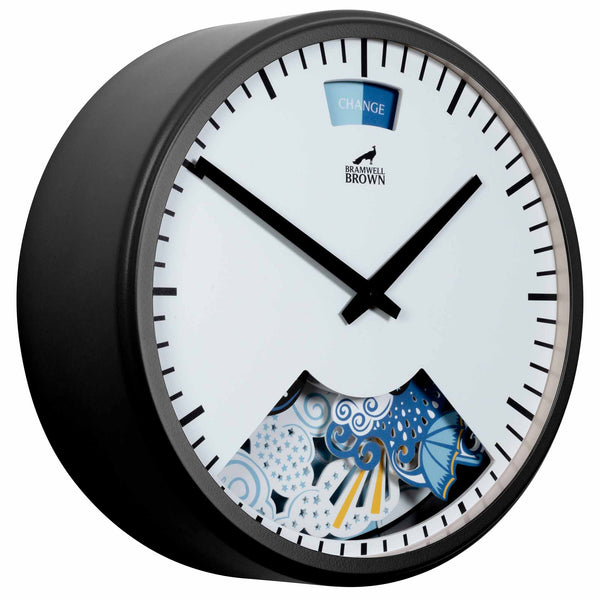 Papercut Clouds Weather Clock by Emily Hogarth