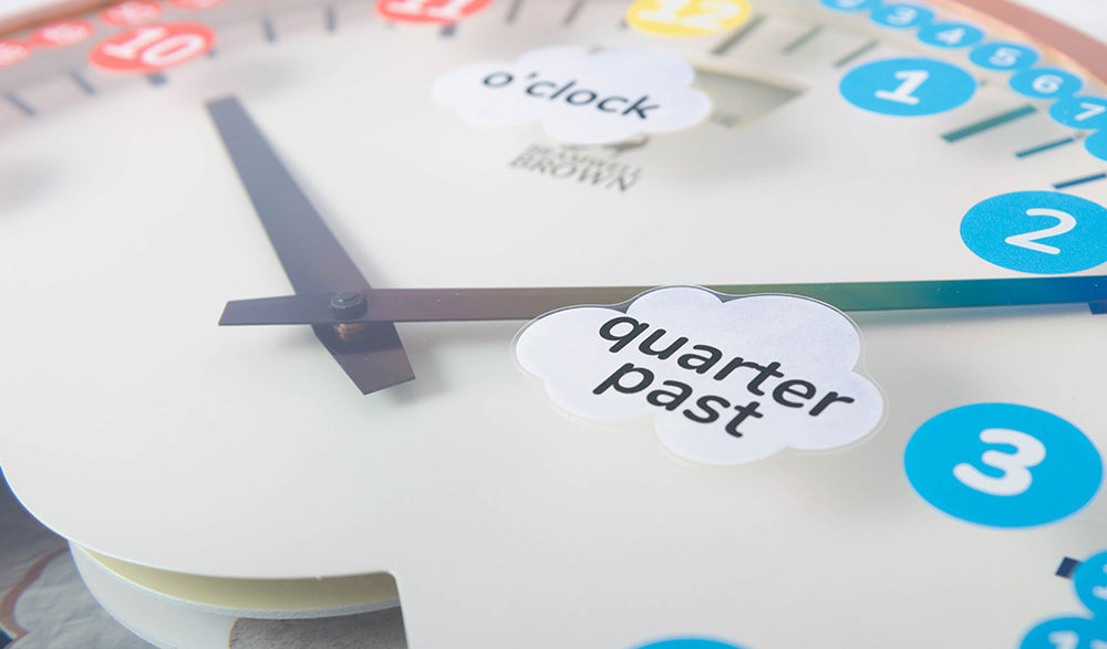 Learn To Tell The Time Clock Face – Bramwell Brown Clocks