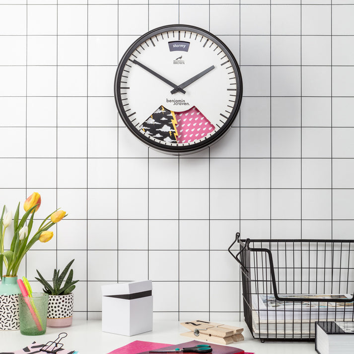 Benjamin Craven Weather Forecasting Clock – Bramwell Brown Art Clocks