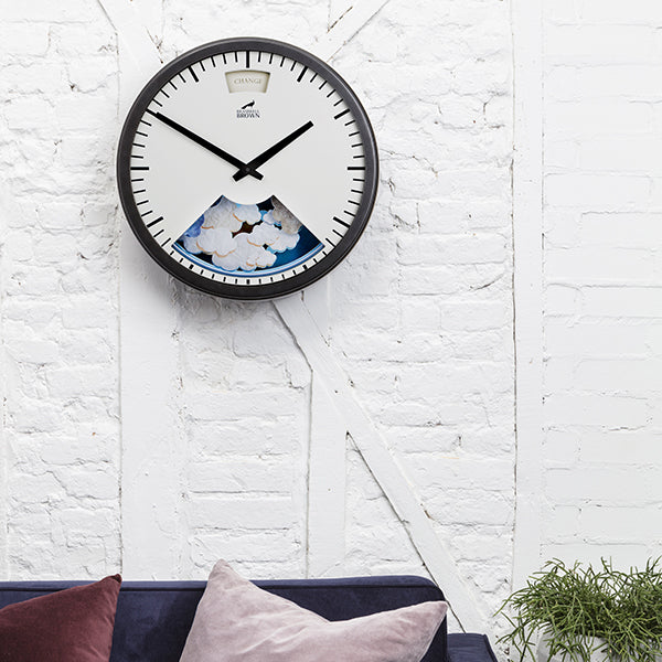 Giant Weather Forecasting Wall Clock – Bramwell Brown Clocks