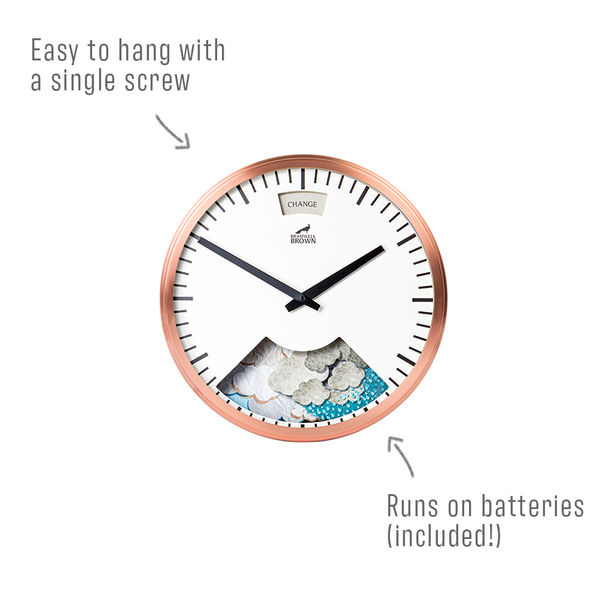 Weather Forecasting Art Clock | Bramwell Brown