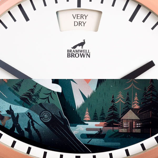 Into the Wild Weather Clock | Limited Editions – Bramwell Brown Clocks